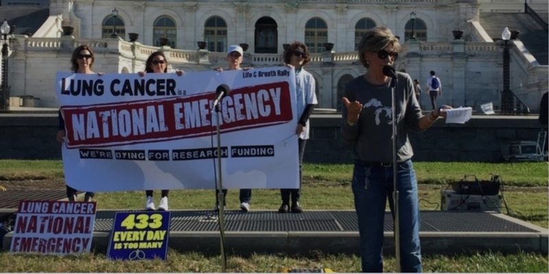 life and breath rally | EGFR Lung Cancer Resisters
